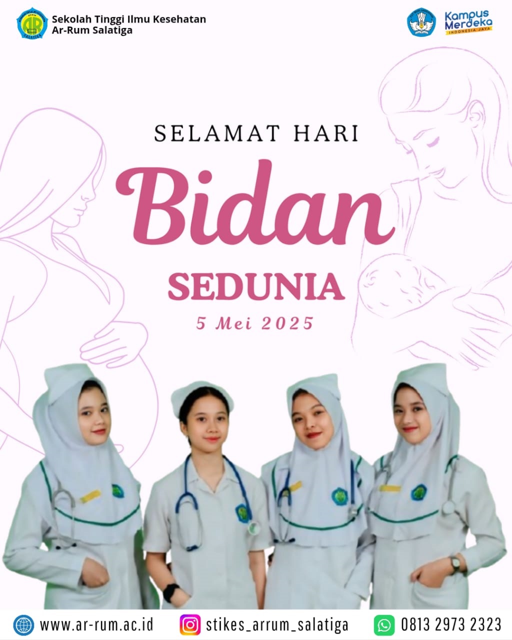 Selamat Memperingati Hari Bidan 2025 #stikesarrum – STIKES AR-RUM